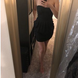 Max Rave | Dresses | Maxrave Black Little Tube Top Dress Size S | Poshmark